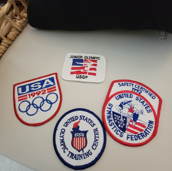 USGF | Other | Vtg Euc United States Gymnastics Patches C 992 Lot Of 4 ...